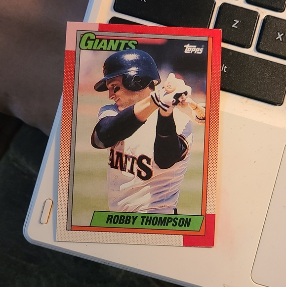 Other | Robby Thompson Baseball Card | Poshmark